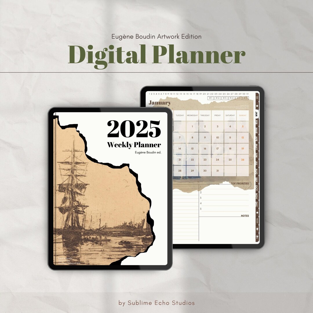 Digital Planner 2025 | Weekly Digital Planner | iPad & Tablet | Flexcil ...