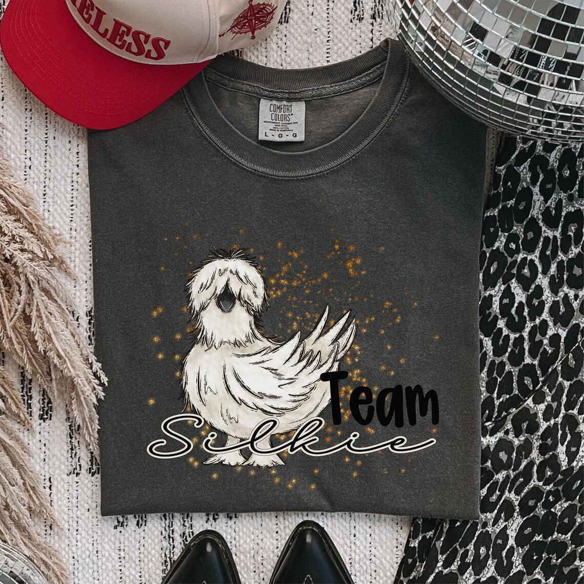 Team Silkie White PNG | Silkie Chicken Clipart | Sublimation Designs ...