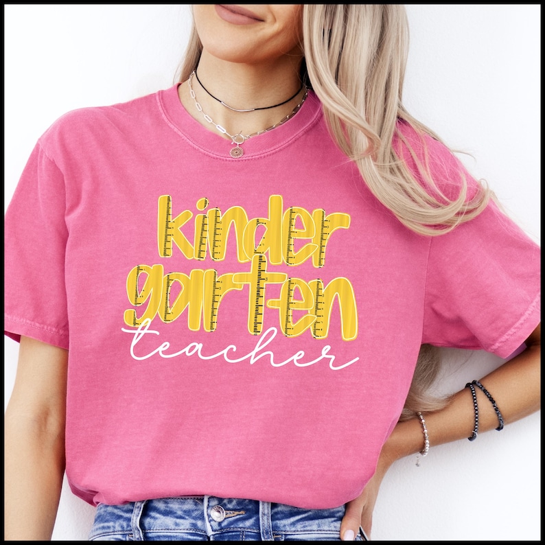 Back to School PNG Alphabet | Ruler Print School Alpha | Digital ...