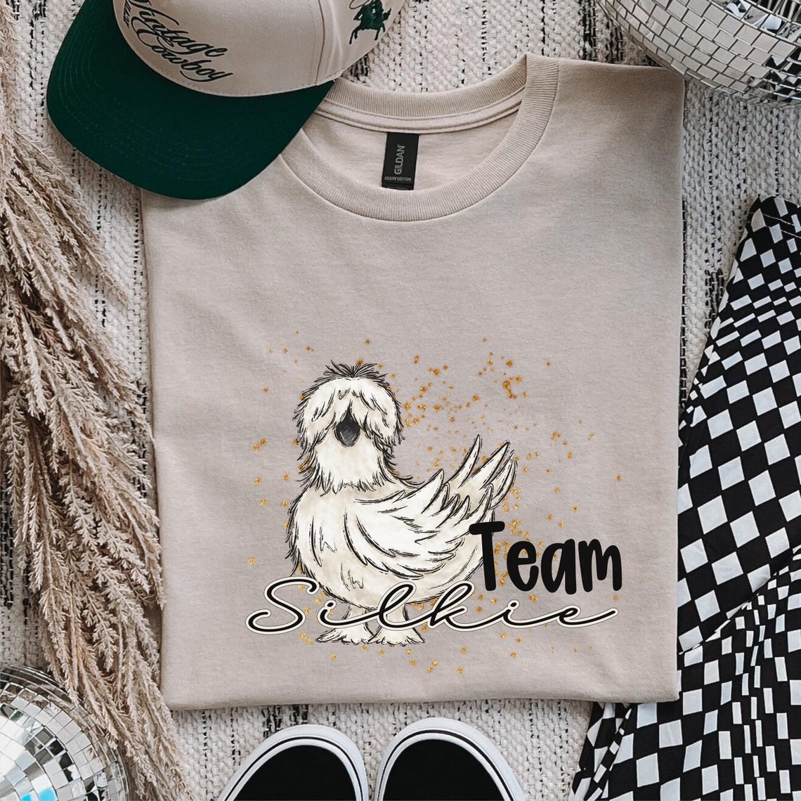 Team Silkie White PNG | Silkie Chicken Clipart | Sublimation Designs ...