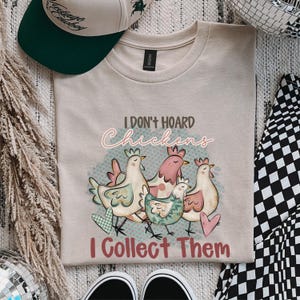 I Don't Hoard Chickens, I Collect Them PNG | Silkie Chicken Clipart ...
