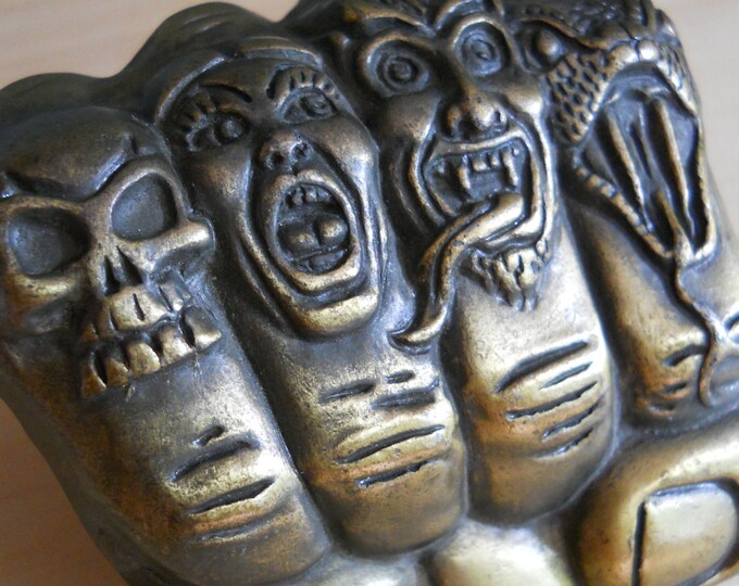 Badass Fist Belt Buckle - Etsy