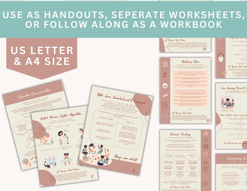 Coping Skills Workbook: Digital Download for Individuals and Families ...