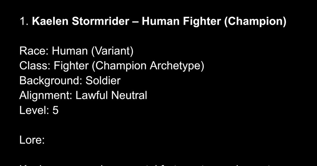 Dnd 5e Character Pack: 5 Ready-to-play Heroes (printable PDF Sheets - Etsy