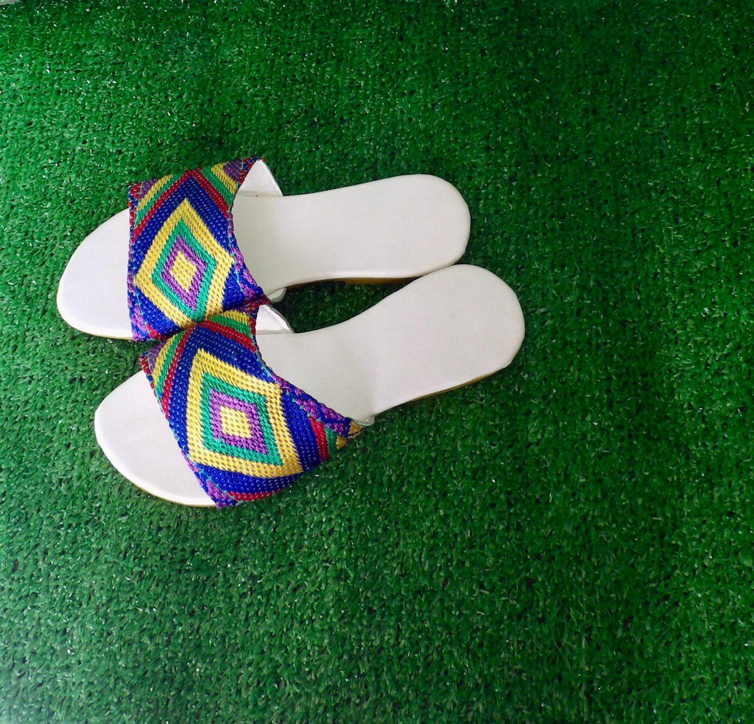 Ethiopian and Eritrean Traditional Flats – Handmade Women’s Shoes With ...
