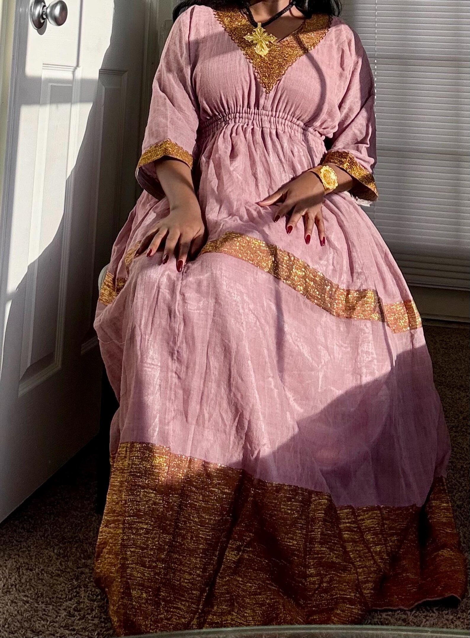 Modern, Simple Ethiopian & Eritrean Traditional Dress – Handmade ...