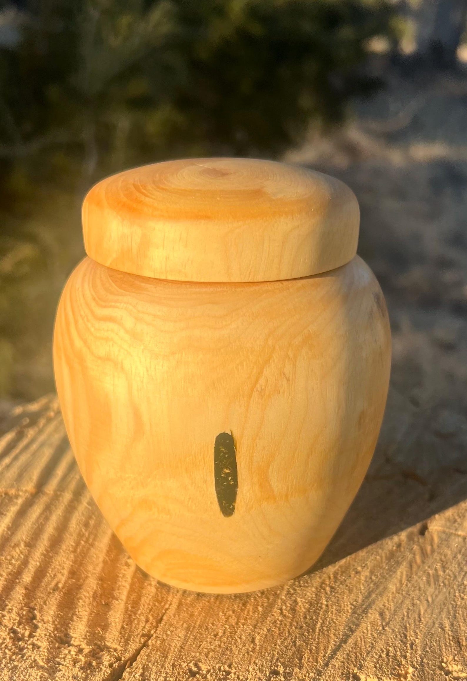 Artisan Hand Turned Piñon Box With Lid - Etsy