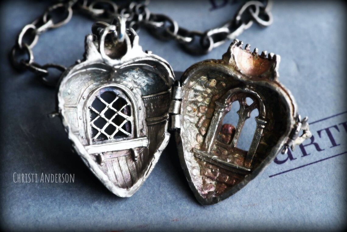 Fairytale Heart Locket - Etsy