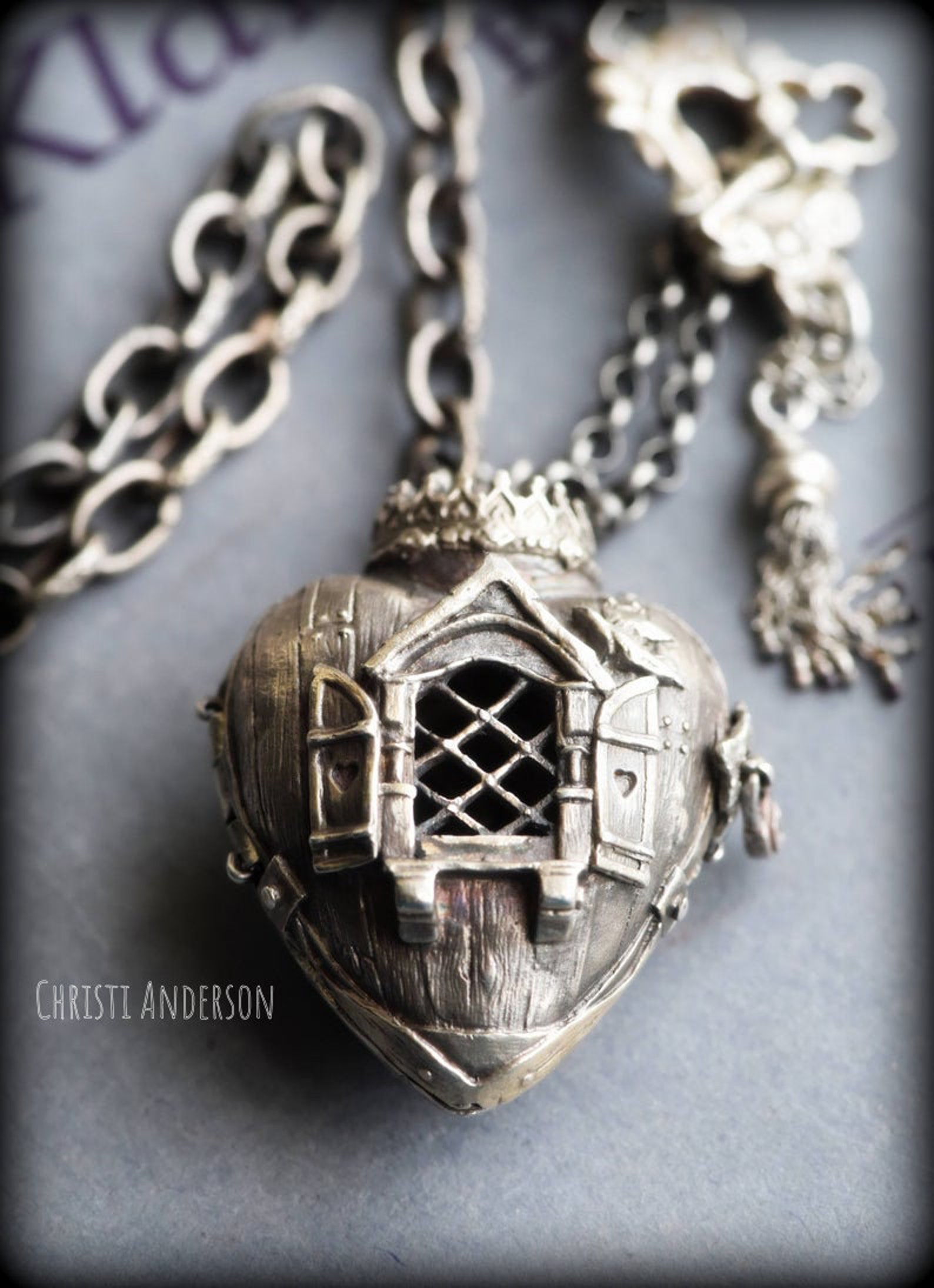 Fairytale Heart Locket - Etsy