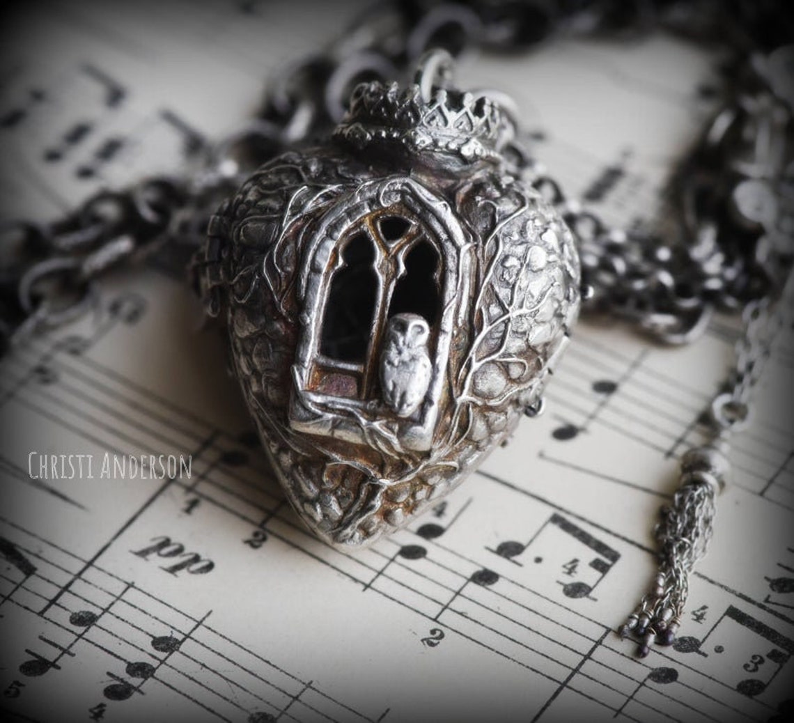 Fairytale Heart Locket - Etsy