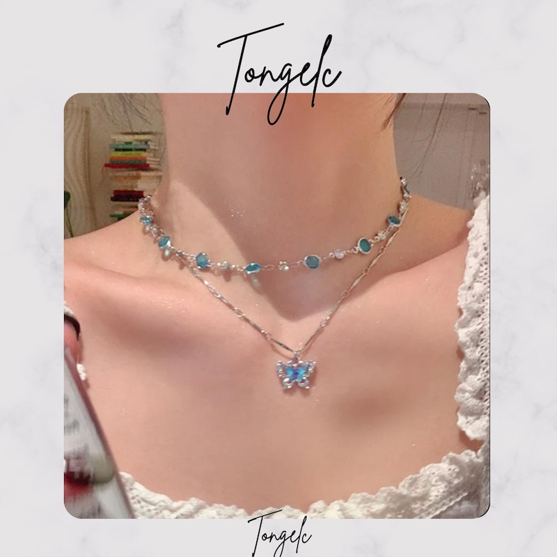 Simple Necklaces for Women Butterfly - Etsy