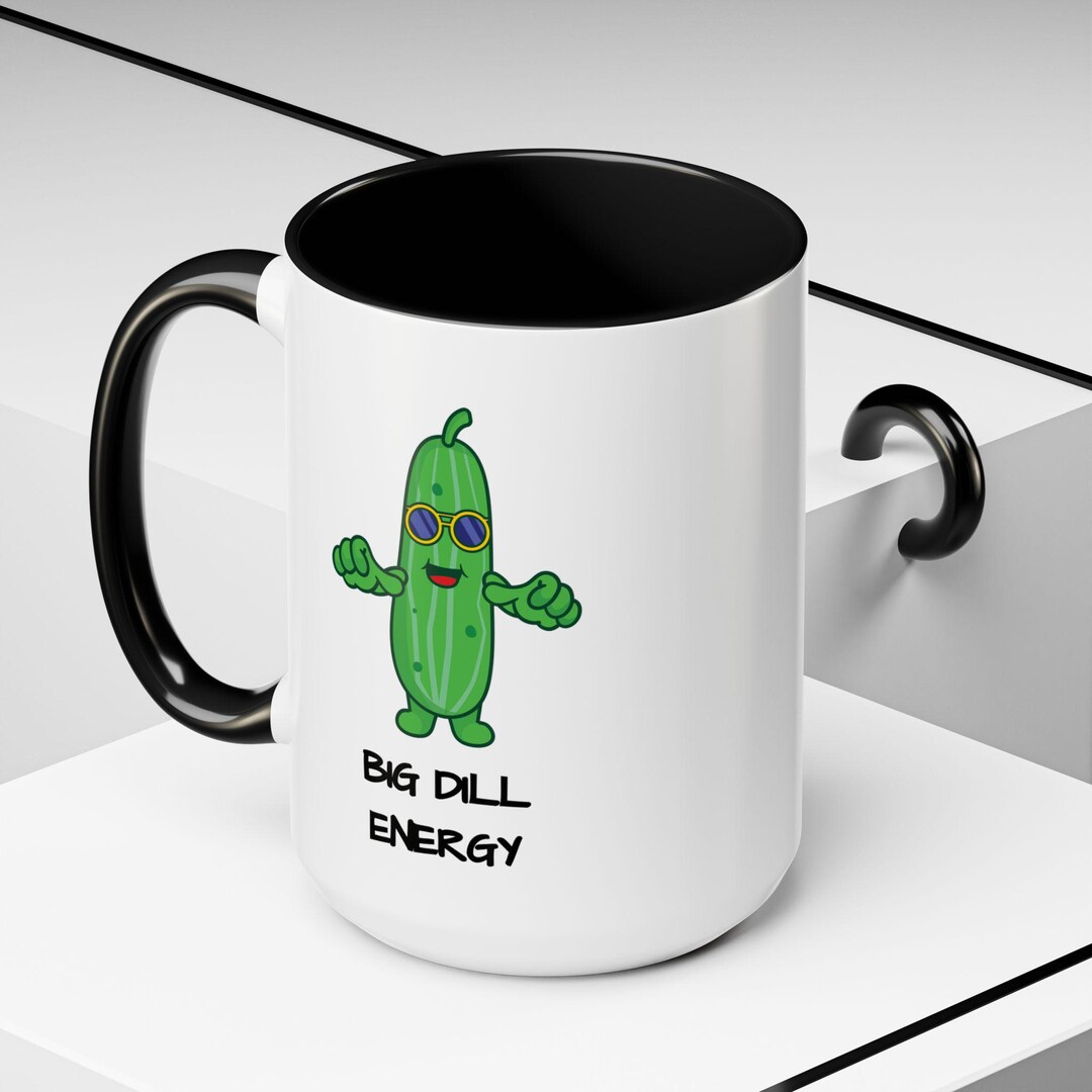 Cute Pickle Mug, Pickle Humor, Pickle Lover Gift, Trendy Sarcastic Gift ...