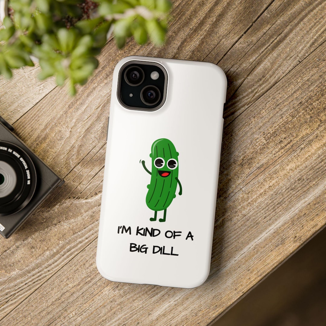 Funny Pickle Phone Case, Unique Impact-resistant Phone Case, Pickle ...