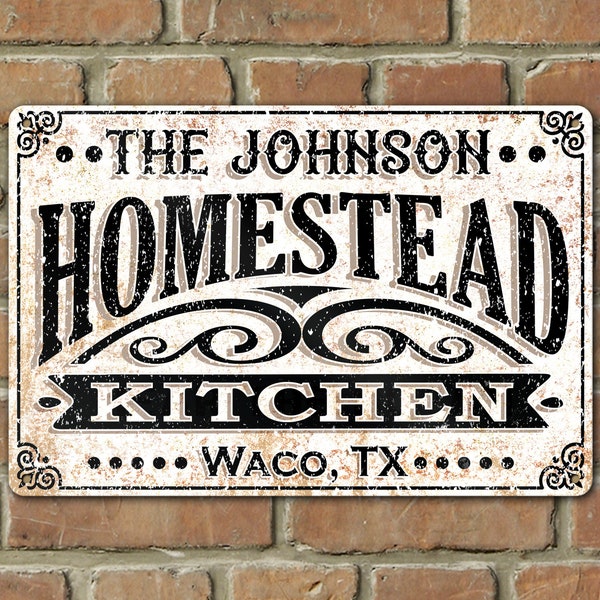 Metal Homestead Sign - Etsy