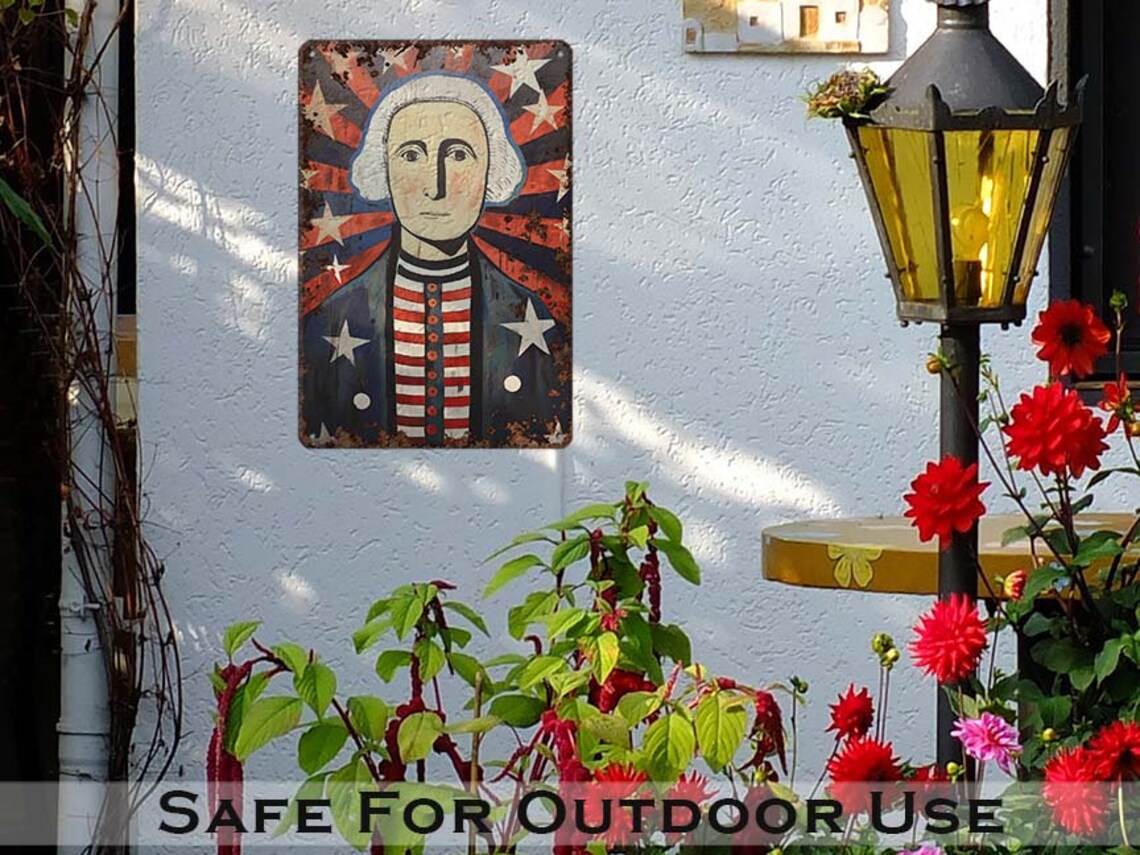 Primitive 4th of July Decor - Patriotic Antique Americana George ...