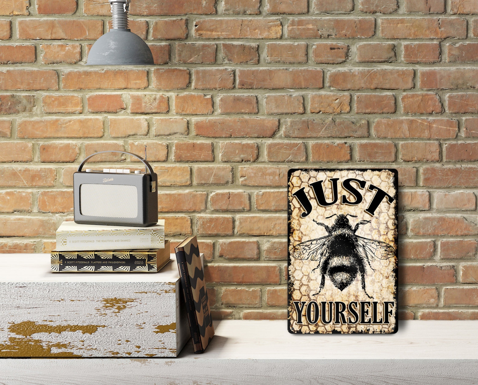 Bumble Bee Inspirational Sign Bathroom Bedroom Wall Decor Art | Etsy