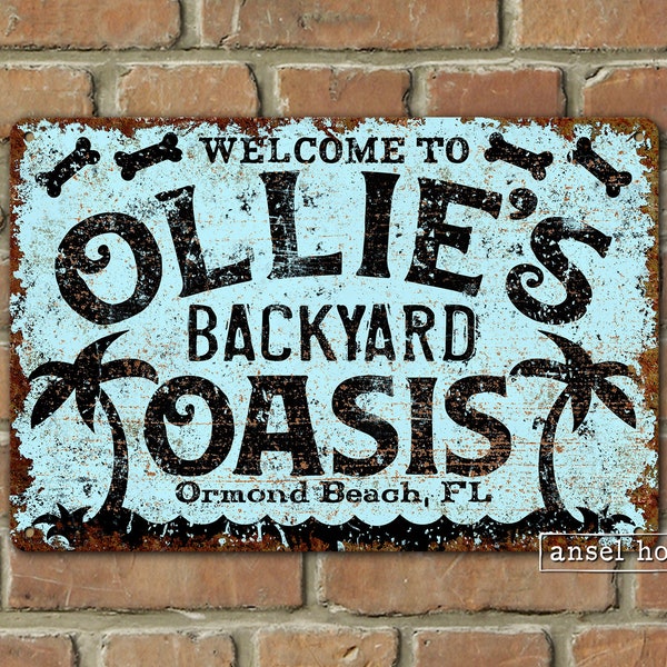 Oasis Sign - Etsy