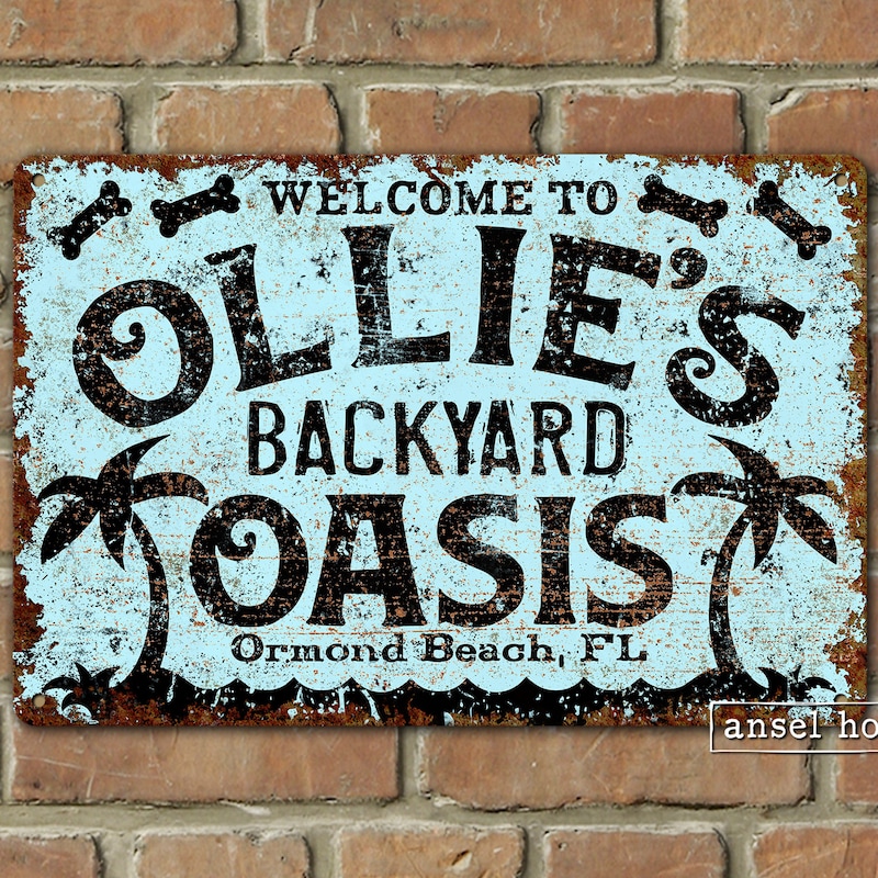 Oasis Sign - Etsy