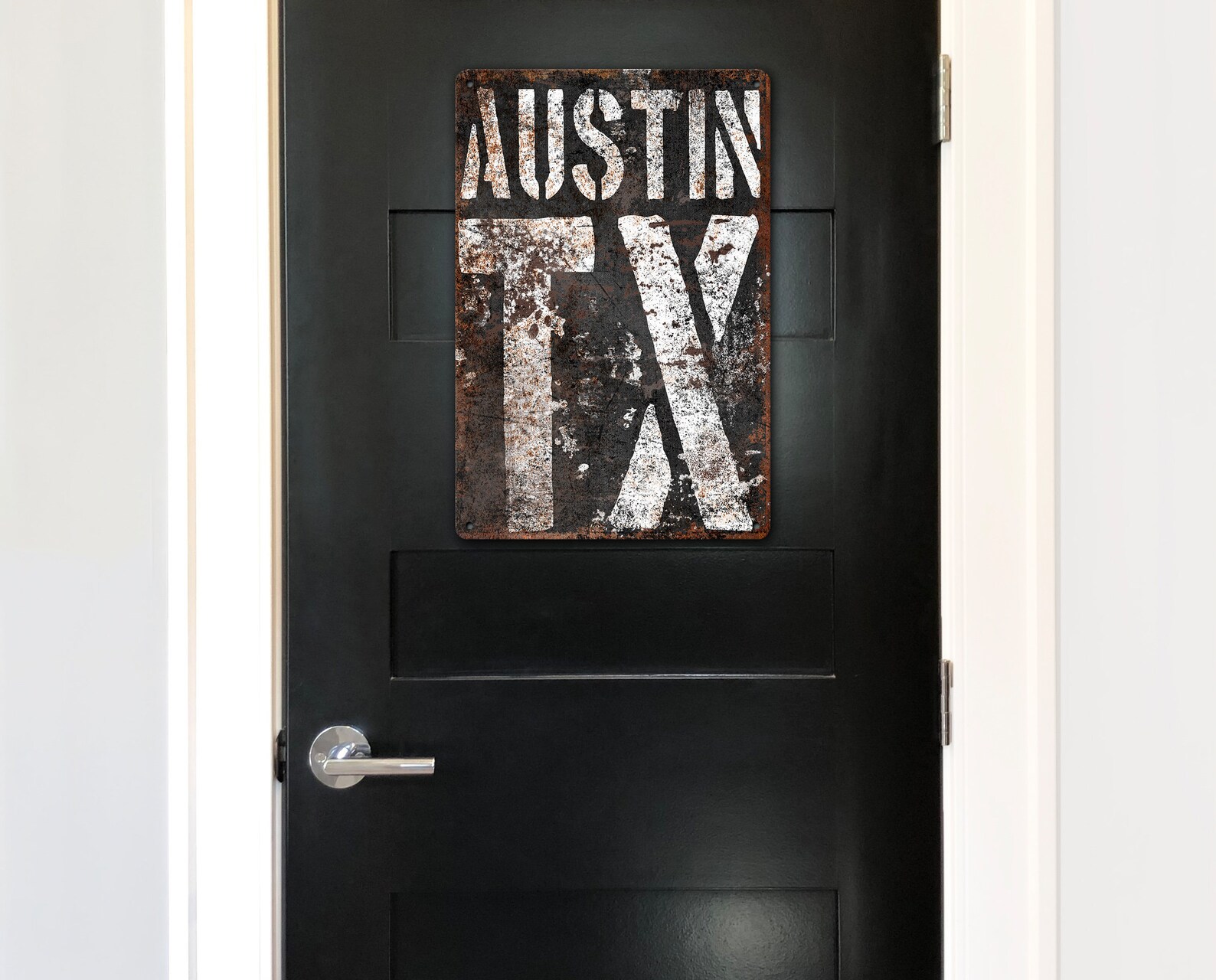 Metal Texas Wall Art Sign Personalize With Any City or State - Etsy