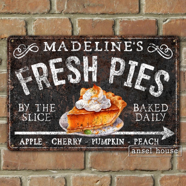 Fresh Baked Pies Sign - Etsy