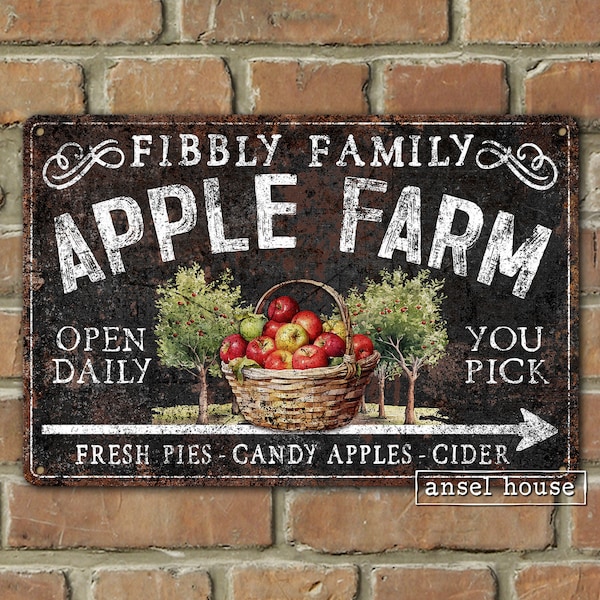 Outdoor Orchard Sign - Etsy
