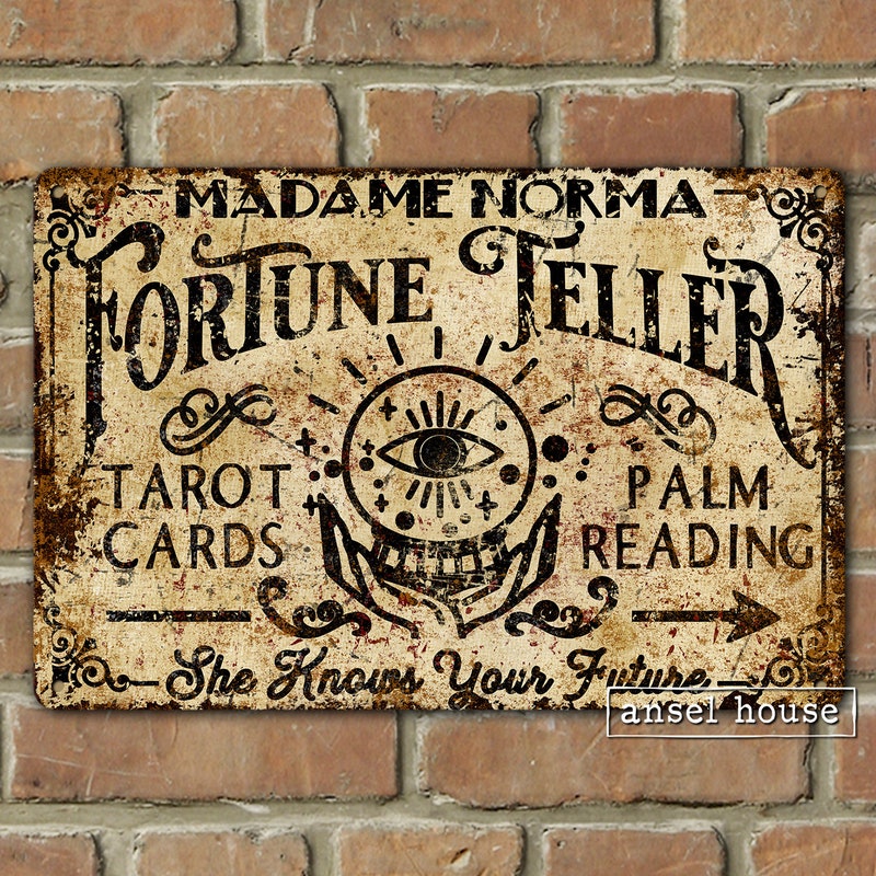 Halloween Fortune Teller Decor - Etsy