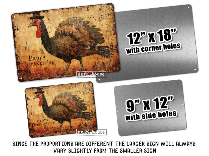 Primitive Turkey Thanksgiving Wall Decor Mantle Art Rustic Metal Sign ...