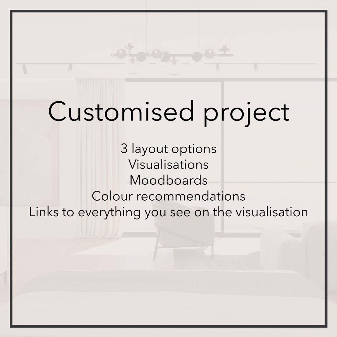 Custom Room Design Project - Etsy