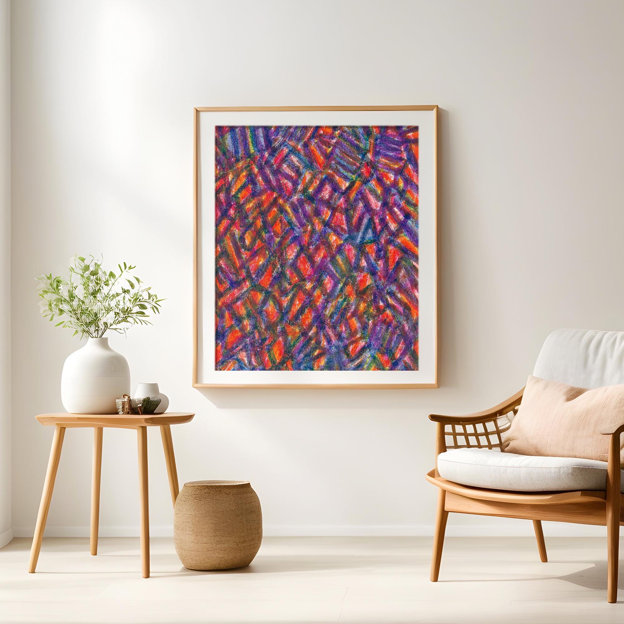 Abstract Digital Prints Printable Wall Art Canvas Wall Art - Etsy