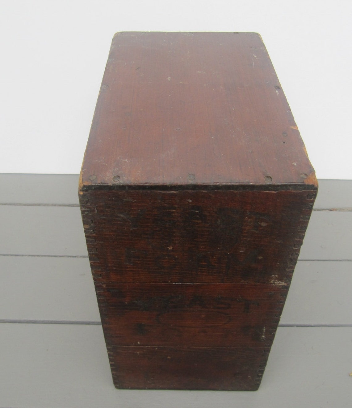 Vintage Rustic Wooden Box Handmade Wood Cheese Boxes - Etsy