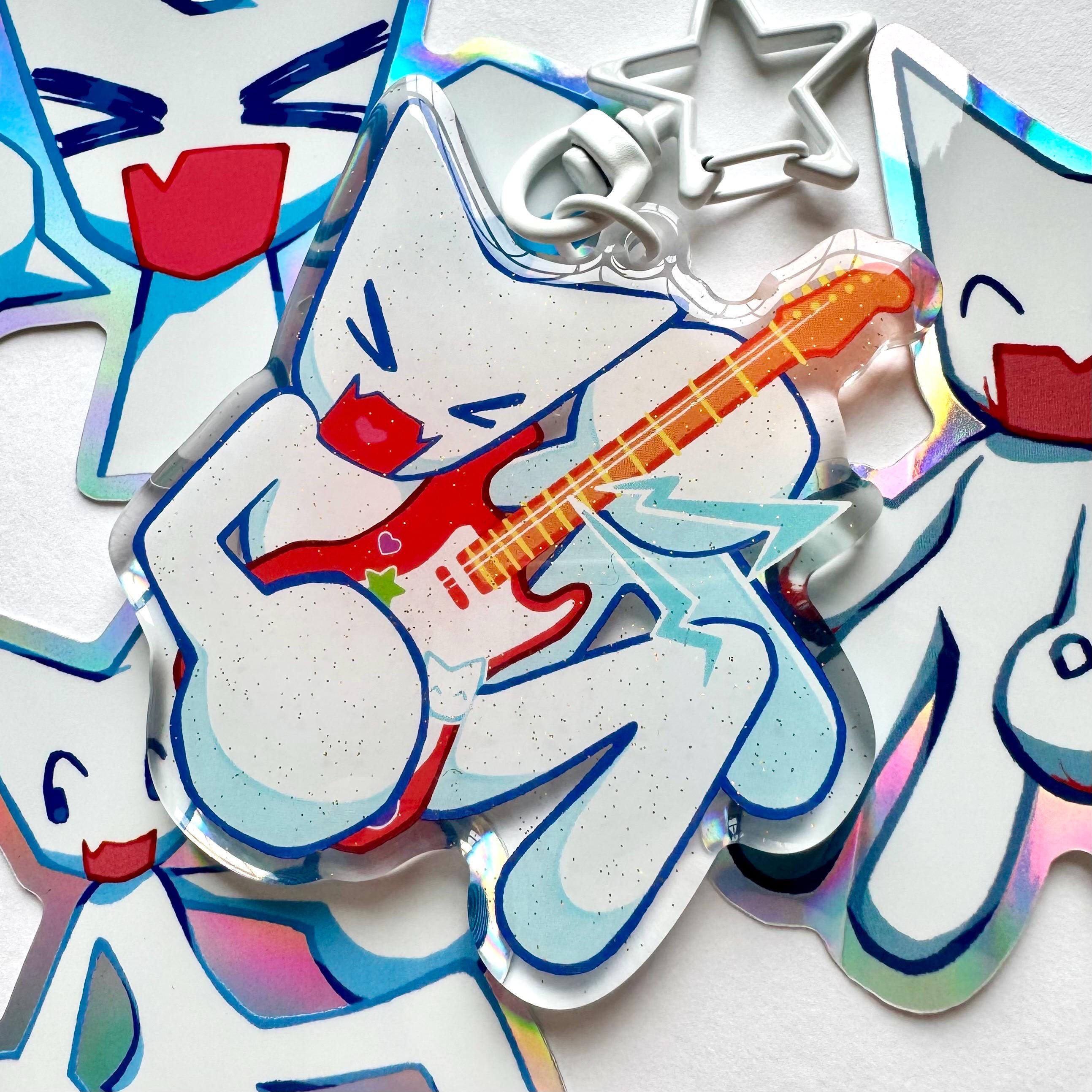 Femtanyl Glitter Acrylic Keychain - Etsy