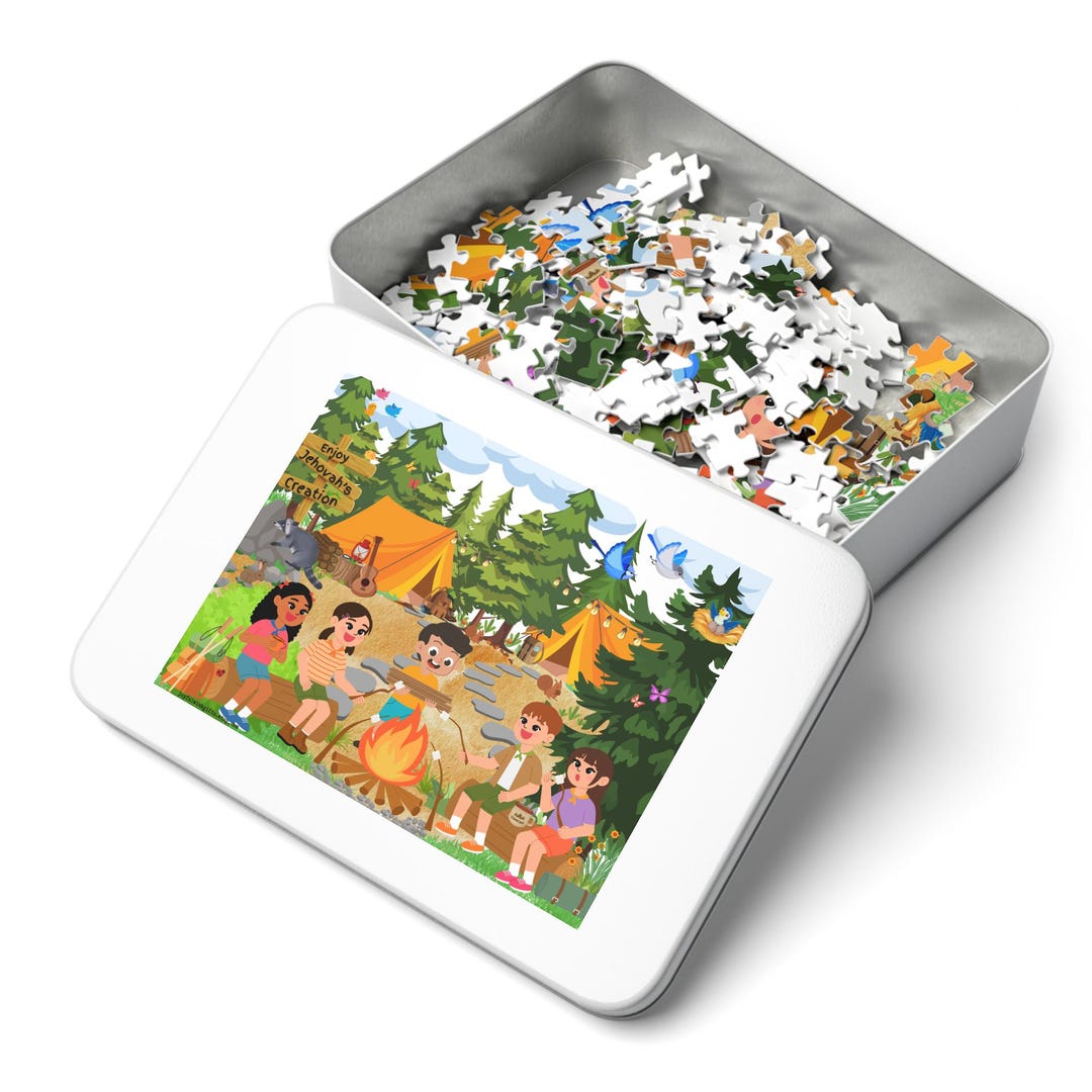 Enjoy Jehovah's Creation 252 Piece Jigsaw Puzzle With Tin Box, Jw Gifts ...
