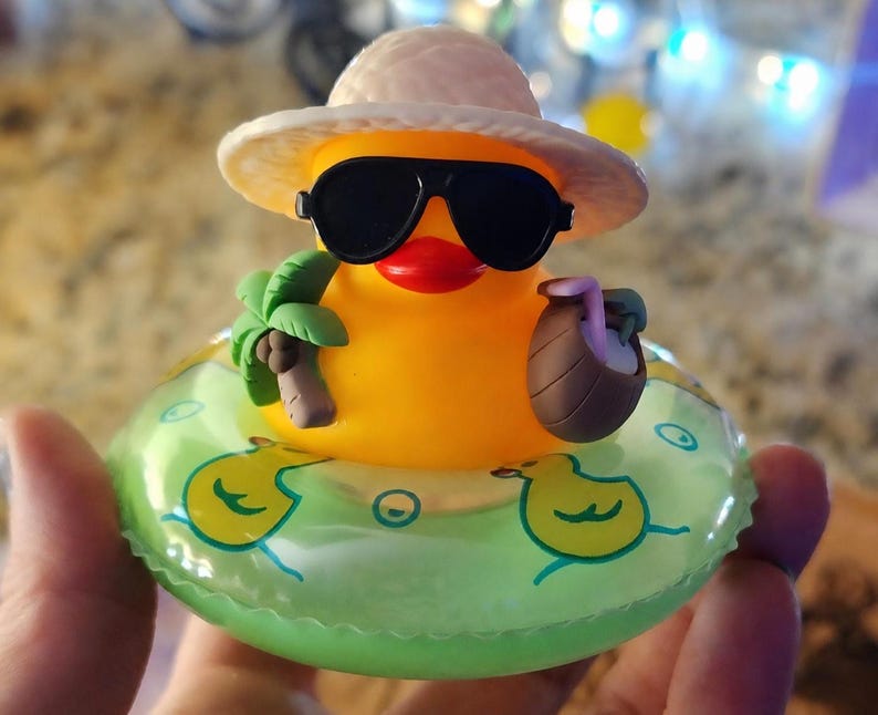 Beach Rubber Duck for Jeep Ducking & Cruise Duck Gifts...read ...