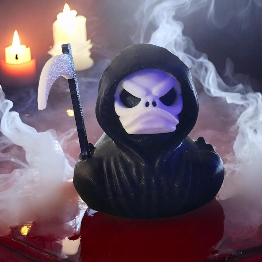 3D Printed Grim Reaper Duck - Etsy