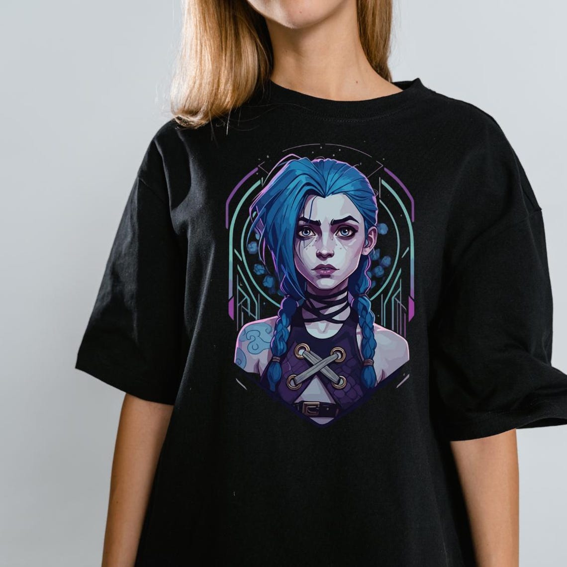 Jinx Graffiti PNG: League of Legends Clipart, T-shirt & Tumbler Design ...