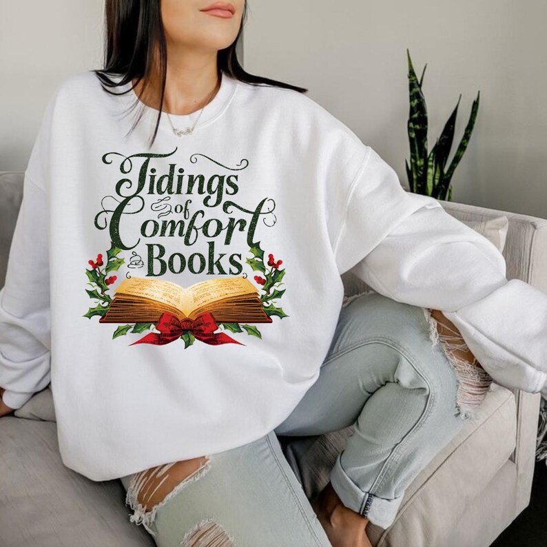 Christmas Reading PNG Bundle: Cozy Book Lover Designs (digital Download ...