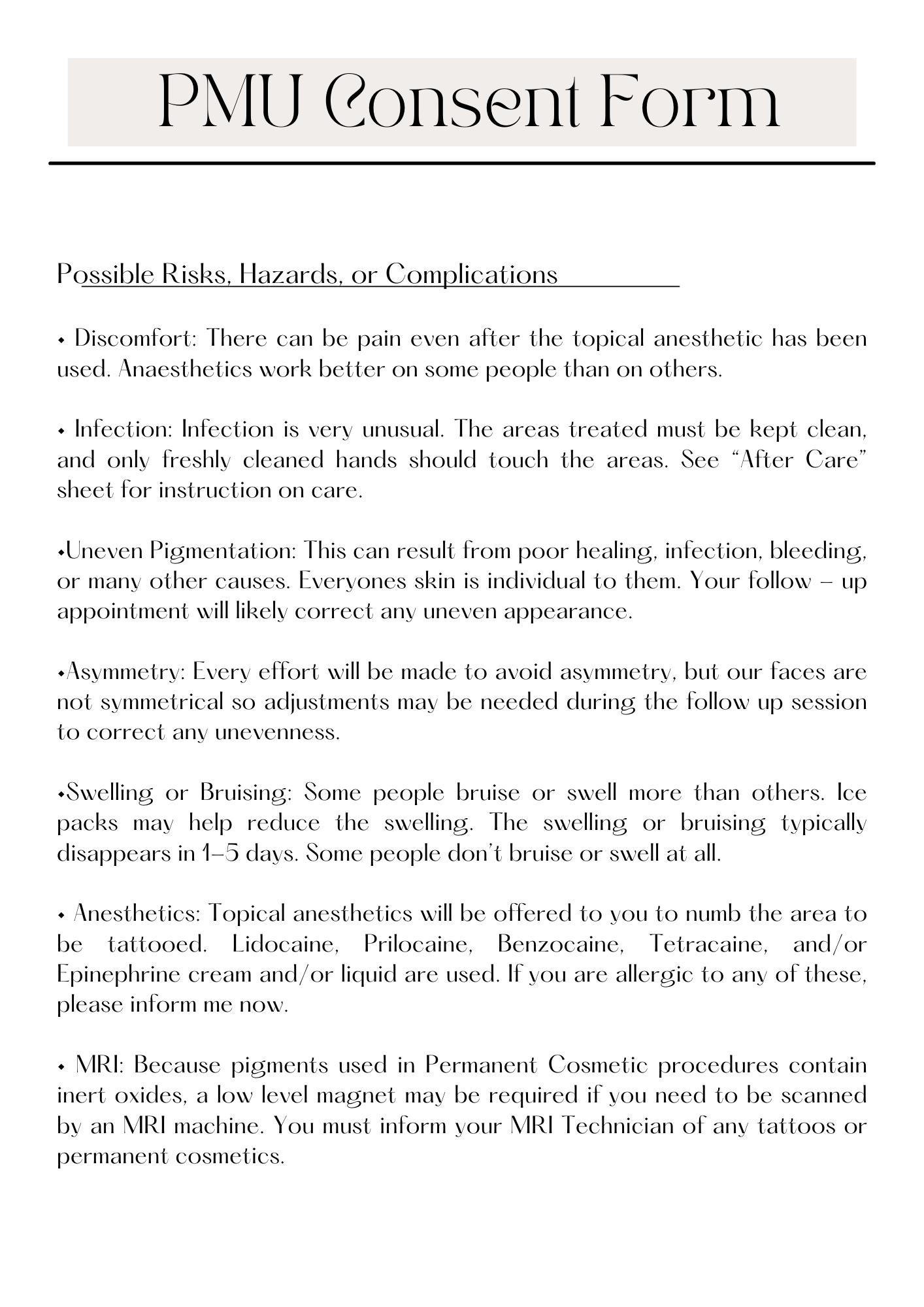 Permanent Makeup (PMU) Consent Form - Etsy