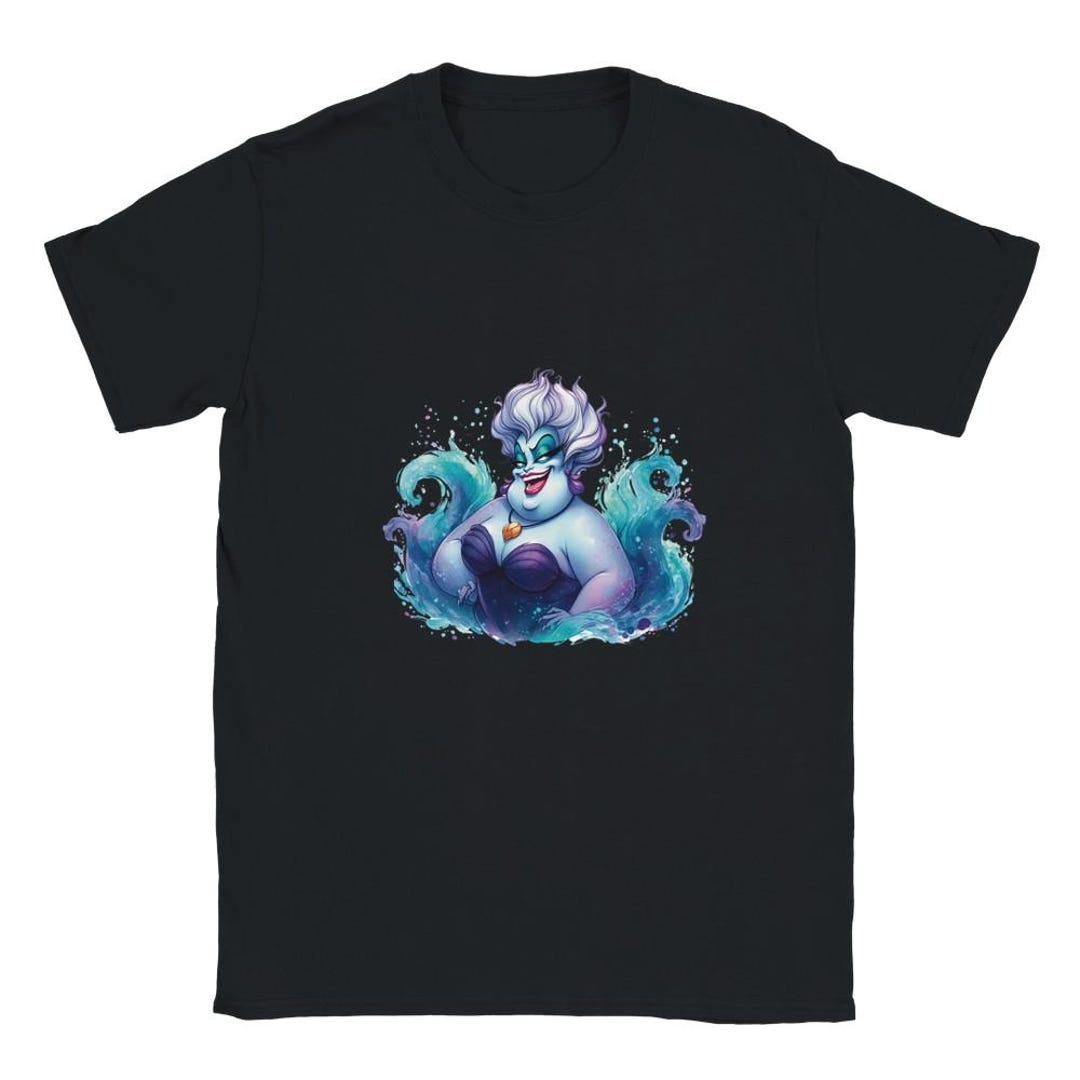 Ursula T-shirt the Little Mermaid Stylish Water-inspired Tee Great Gift ...