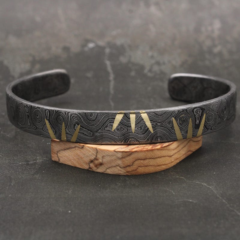 Forged Steel Womens Bracelet - Etsy