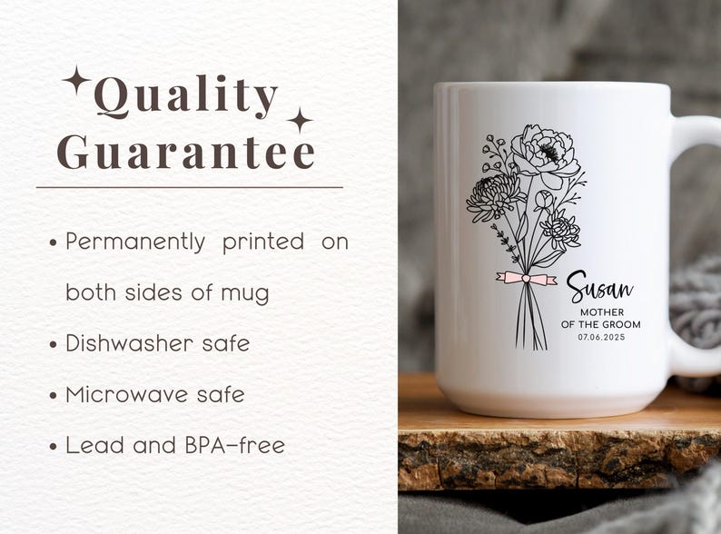 Personalized Mother of the Bride Gift, Custom Mother of the Groom Gift ...
