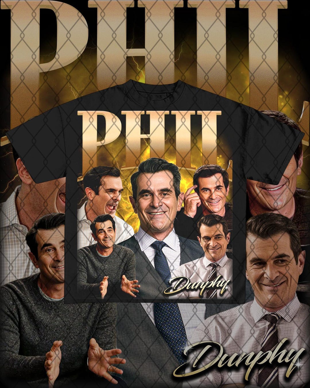 Phil Dunphy PNG Digital Download, DTF Transfer Print, Bootleg Shirt ...