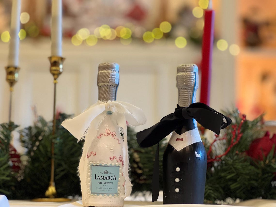 Custom Champagne Bottles - Etsy