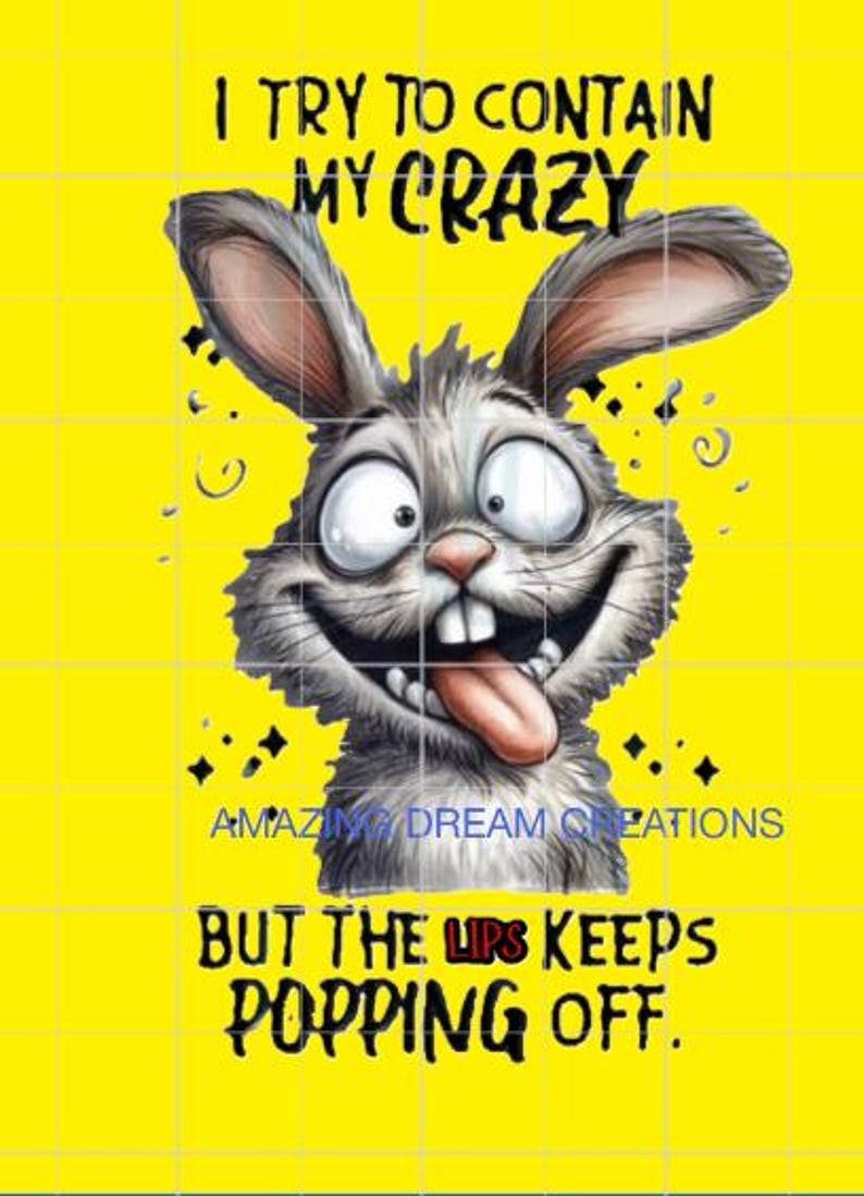 FUNNY BUNNY - Etsy