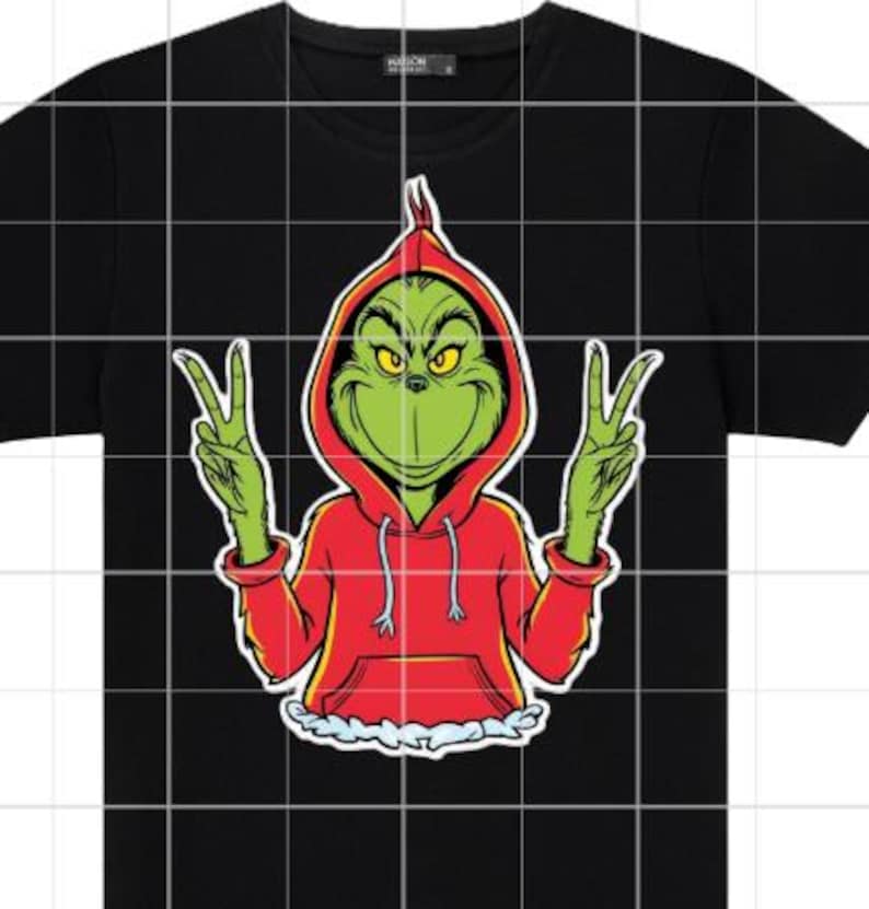 Grinch at Peace Digital Download - Etsy