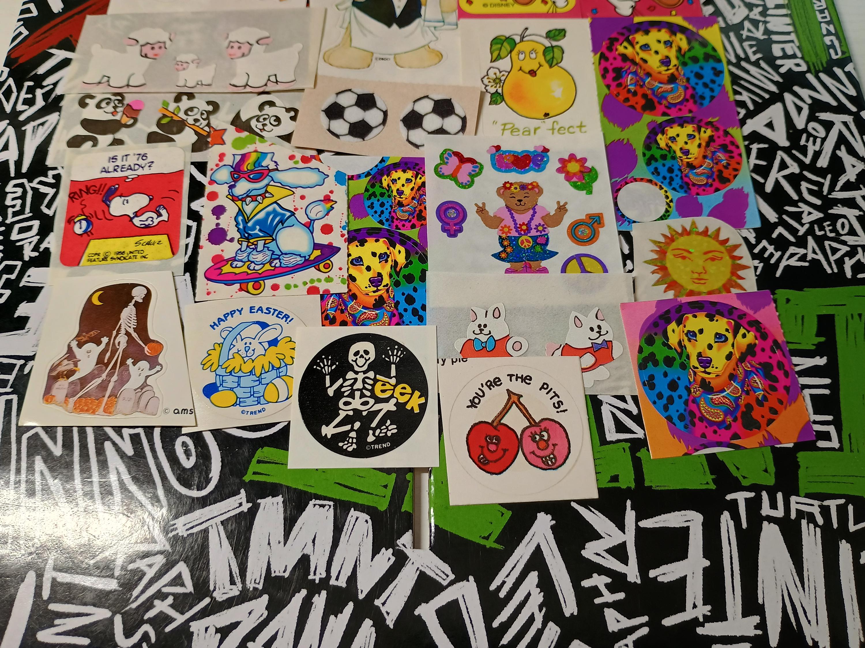 Vintage Sticker Lot of 24 Stickers - Etsy