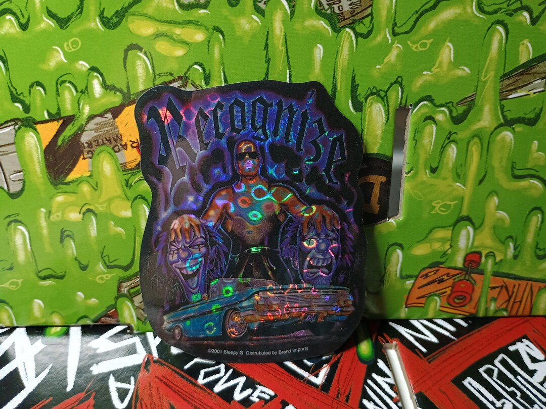 Vintage Chicano Lowrider Sleepy G Recognize Prism Vending Machine ...