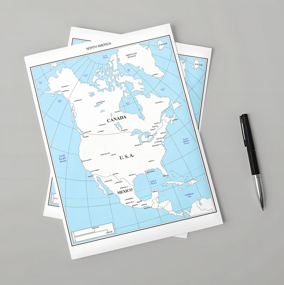 World and Regional Maps | Educational Maps |world Political Boundaries ...