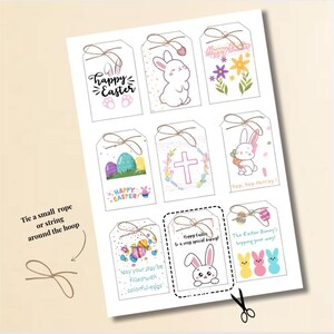 EASTER Gift Tags Printable - Etsy