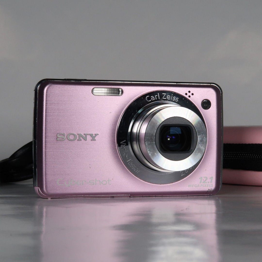 Sony Cyber-shot DSC-W210 12.1MP Digital Camera Pink – Excellent ...
