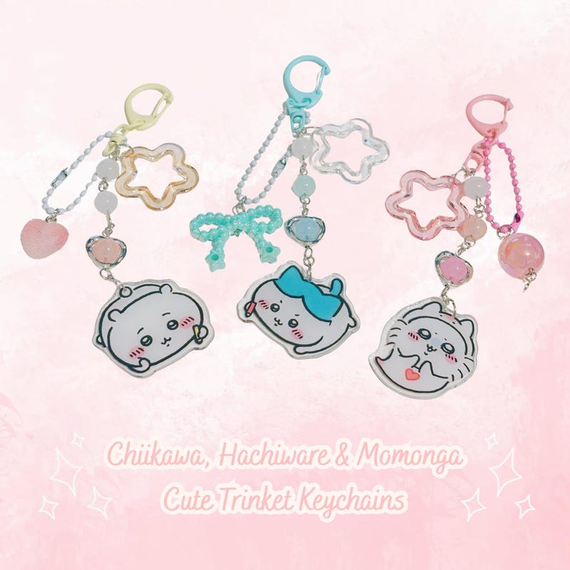 Chiikawa Keychain - Etsy